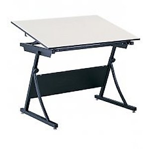 3957 PlanMaster Adjustable Ht Drafting Table by Safco