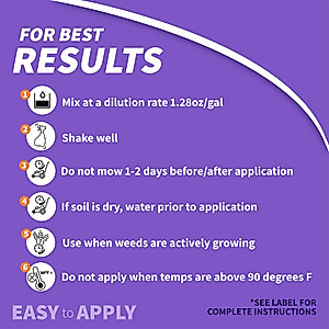 Bonide 1- Quart Chickweed Clover and Oxalis Weed Killer - 0612