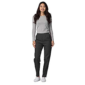 Adar Universal Scrubs for Women - Tapered Utility Cargo Scrub Pants - 503 - Pewter - XL