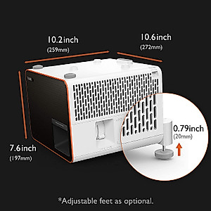 BenQ X1300i 4LED 1080p HDR Gaming Projector I Game Modes RPG FPS Sports I 120Hz 8.3ms Input Lag I Great for PS5, Xbox Series X I Auto Color Calibration I 20,000 hr I Android TV
