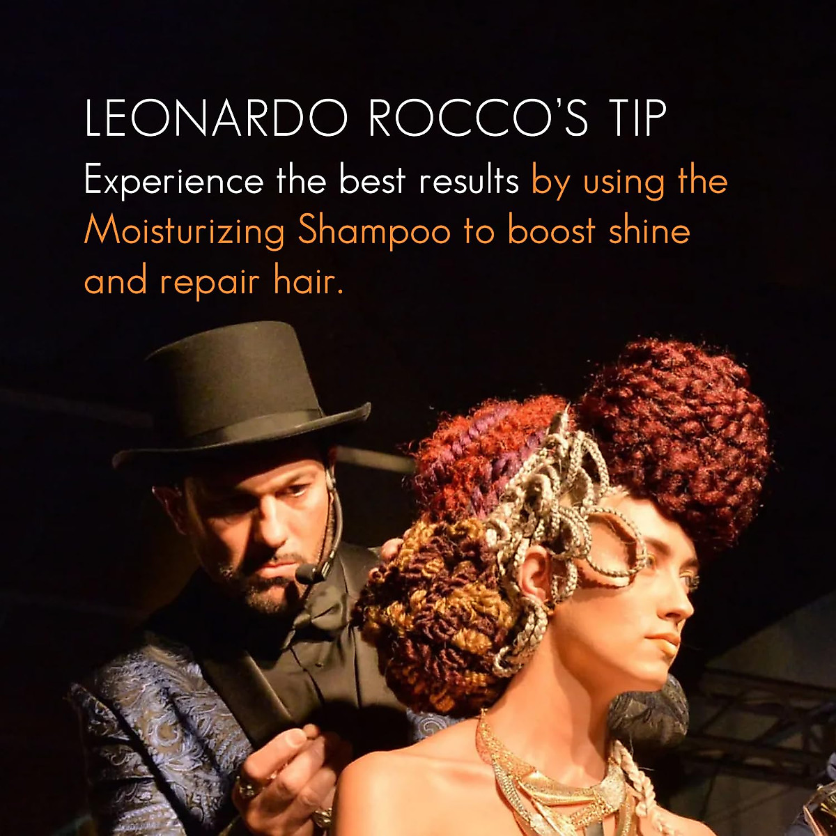 Rocco Donna Sulfate Free Moisturizing Shampoo for Damaged hair | Enhance Smoothing and Shine | Safe for Color treated Hair | 10 oz