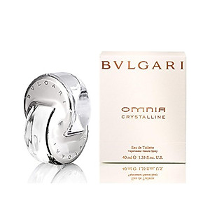 Bvlgari Women's Omnia Crystalline Eau De Toilette Spray,Silver,1.33 oz