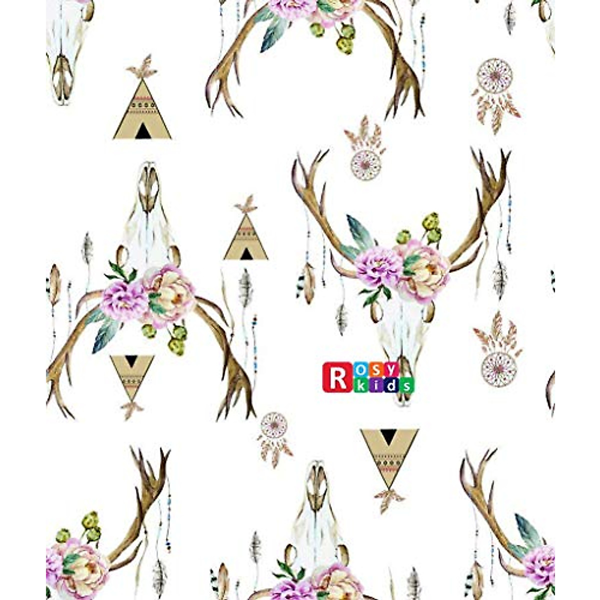 Rosy Kids Ultra Soft Breathable Double Layer Baby Receiving Blanket, Swaddle Blanket for Baby Girl and Baby Boy, Color21JY02