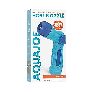 Aqua Joe AJHN103 Multi Function Adjustable Hose Nozzle | Smart Throttle