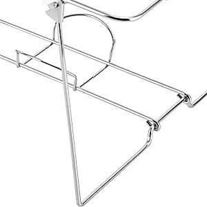 Gdrasuya10 12 Pack Buffet Stand Wire Racks, Foldable Chafing Wire Chafing Wire Rack Full Size Buffet Wire Frame Kit for Dish Serving Trays for Home Party, Restaurant, Event Catering Supplies