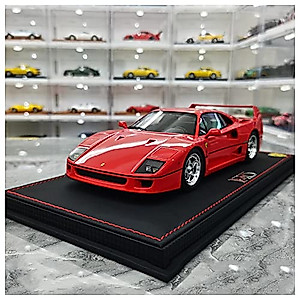 APLIQE Scale Model Vehicles for Ferrari F40 Ferrari Automatic Transmission Limited Edition Simulation Resin Car Model 1 18 Sophisticated Gift Choice