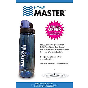 Home Master TMAFC Artesian Full Contact Reverse Osmosis System, 7-stages, Patented 2-Pass Alkaline Remineralization, Fast 4.5s Fill Rate, 8.5” catalytic carbon, 5-year limited parts