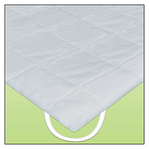 INNOMAX 5-85-QA-2 Quilted Comfort Waterbed Anchor Band Custom Fit Protection Mattress Pad44; Queen Size