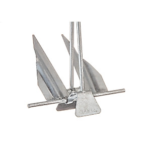 Seachoice Utility Anchor w/ Slip Ring, Size 7E, Galvanized Steel