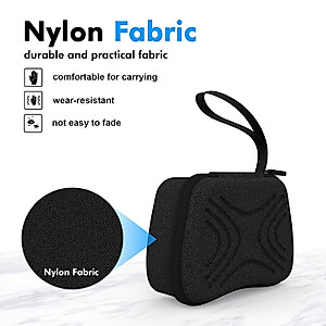 UPOK Travel Case For PS5 Controller - Playstation5 DualSense Single Game-Pad Hard Shell Box, EVA Storage Carrying Bag For PS5/PS4/Xbox/Nintendo Switch Games Control