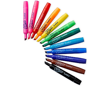 Mr. Sketch Chiseled Tip, 2054594, 22 Assorted Scented Markers