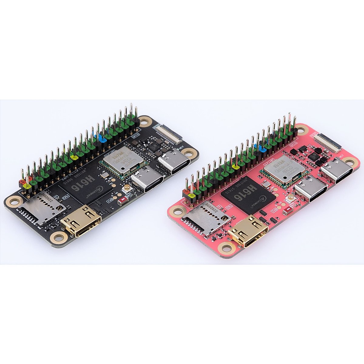 kocoo MangoPi MQ-Pro Single Board Computer, D1 Board RISC-V SBC, 512MB/1GB RAM with WiFi/BT Sakura Pink V1.4