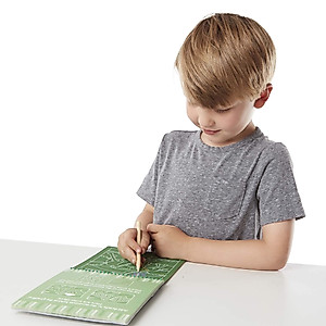 Melissa & Doug Safari Color-Reveal Scratch Art Pad