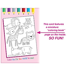 Chuck's Card-O-Rama - Birthday Card For Granddaughter - Made in USA - Why Pay More? - Large Card Opens to 10" x 7.75" - Extra Thick Paper - 95363