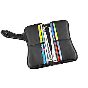 crazy hunter Skull Chain Wallet Long Leather Craft Bag With Metal Chain For Mens L69