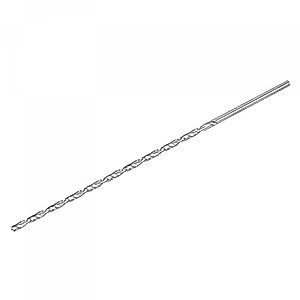 uxcell 6542 High Speed Steel Straight Shank Twist Extra Long Drill Bit, Uncoated 4.2mm Drill Diameter 250mm Length