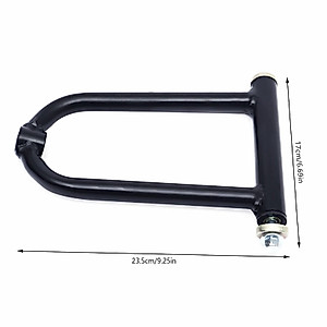 Omosiroi Front Suspension Shock Kit Upper/Lower Swing Arm For ATV/Go Kart/Quad Bike/Buggy(USA Stock) (340mm)