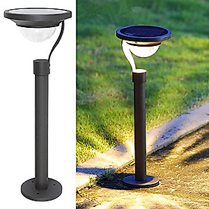 Twinkle Star 50 Lumens Solar Outdoor Lights 4 Pack Waterproof Solar Pathway Lights 12 Hrs for Walkway, Patio, Yard, Driveway, Garden