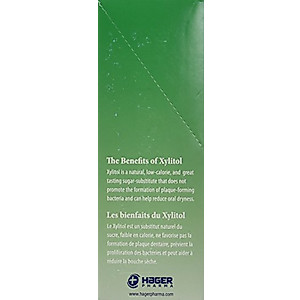 Hager Pharma Happy Morning Toothbrush with Xylitol, 50 Count