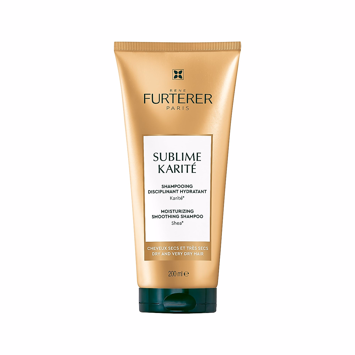 René Furterer Sublime Karité Moisturizing Smoothing Shampoo - Shea butter, Ylang-Ylang Essential Oil & Ceramides 6.7 fl oz.