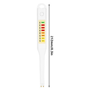 Jeanoko LED Salinity Meter Portable Handheld Electronic Food Salinity Tester Salinometer Soup Saltwater Hydrometer Analysis Detector Conductivity Tester for Home Kitchen
