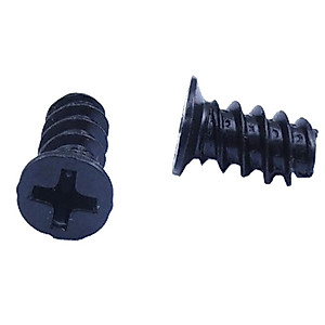 Computer Cooling Fan Mount Screws,Computer Case Fan Screws,Cross Screw (Black,50Pcs)