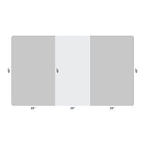 Arrow Sewing Sewing Furniture Kookaburra Cutting Table, Model K3451, Cutting, Quilting, Art and Crafting Table with Storage, Ash White Finish