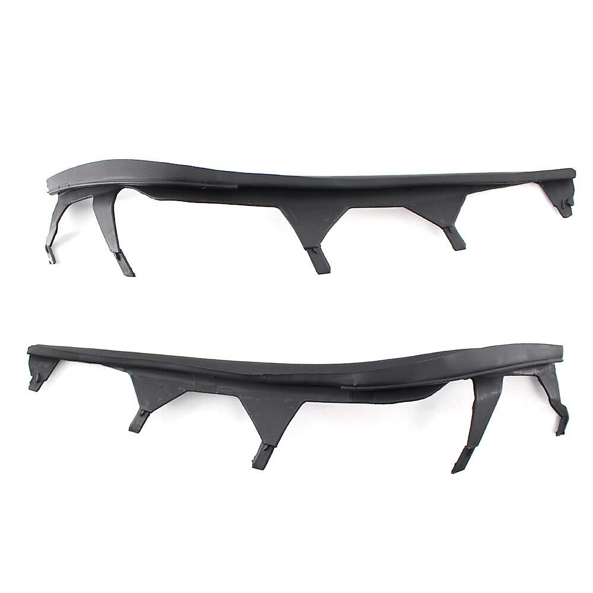 GSRECY Left Right Headlight Upper Cover Rubber Strip Seal Gasket Compatible with 2002-2005 BMW 4 Door E46 325i 330i Headlight Sealing Trims Gasket