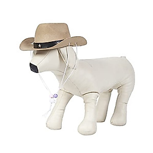 Pretty DG. Cowboy Hat for Puppy Dog for Costumes Party