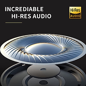 Edifier W820NB Hybrid Active Noise Cancelling Headphones - Hi-Res Audio - 49H Playtime - Wireless Over Ear Bluetooth Headphones for Phone-Call (White)