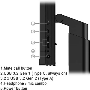 Lenovo ThinkCentre M90a 2023 Business All-in-One Desktop, 23.8" FHD IPS Anti-Glare, Intel Core i7-10700, 32GB RAM, 1TB SSD, 1080P Webcam, Windows 11 Pro, Bundle with Mini Wireless USB WiFi Adapter