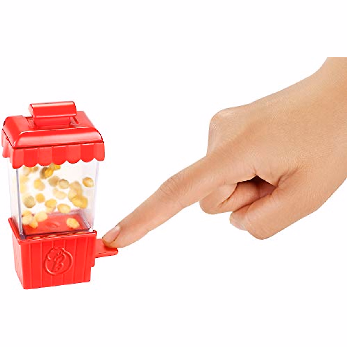 Barbie Cooking & Baking Accessory Pack with Popcorn-Themed Pieces, Including T-Shirt for Doll, Popcorn Machine Mold & Container of Molded Dough, Ages 4 Years Old & Up, Multi