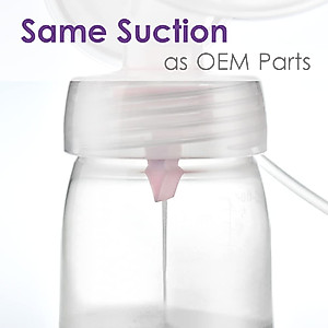 Maymom Duckbill Valves Compatible with Spectra Synergy Gold, Spectra S1 Spectra S2 Spectra 9 Plus Spectra Dew 350 Not Original Spectra Pump Parts Spectra S2 Accessories Replace Spectra Valve (Pinkx4)