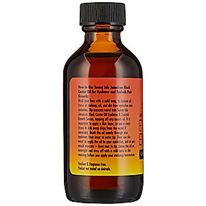 Sunny Isle Jamaican Black Castor Oil Eyelash & Eyebrow Growth Serum 2oz