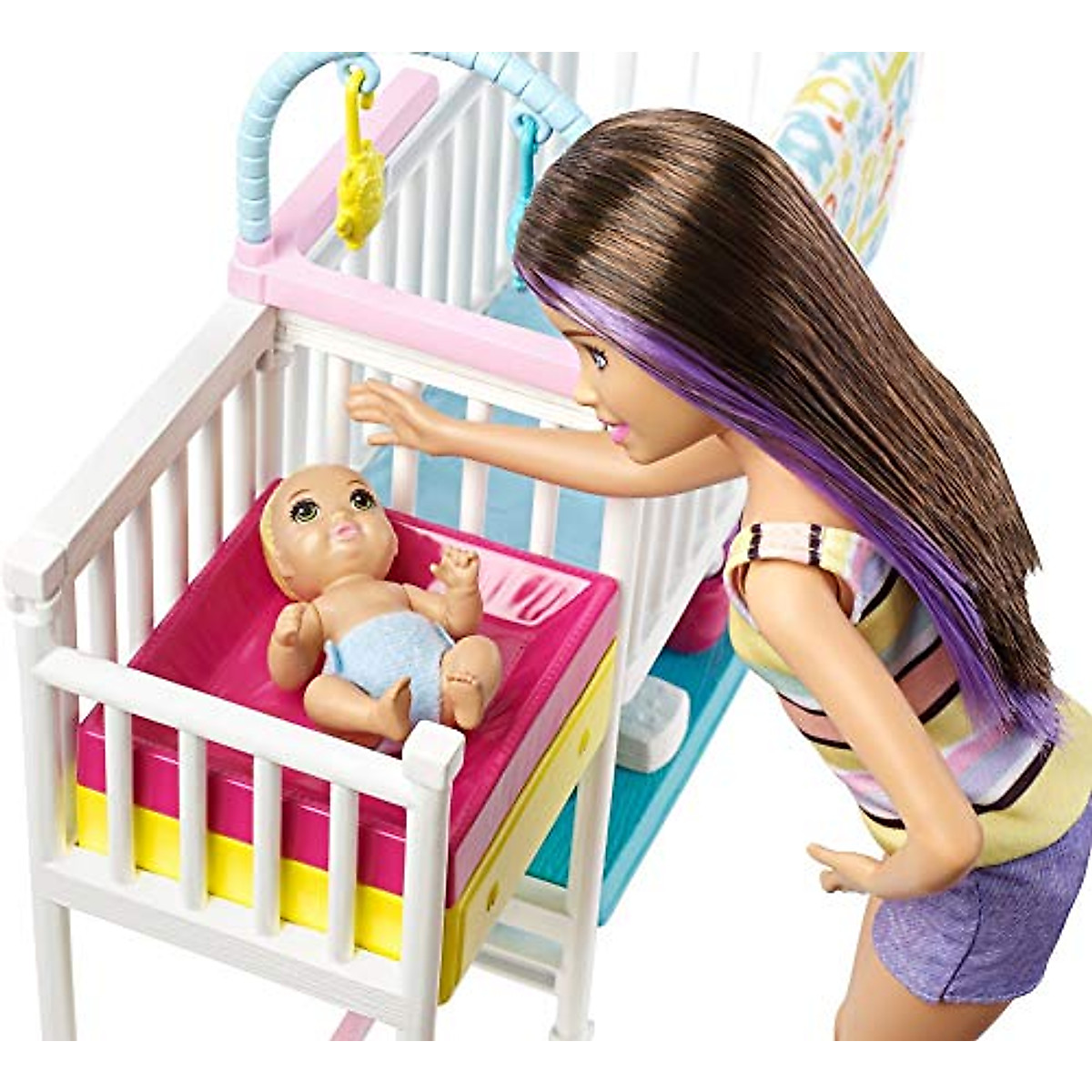 Barbie Mattel Skipper Hora De La Siesta, Regalo para Niñas Y Niños 3 9 Años + Vamos De Viaje, Muñeco Ken Con Accesorios Color/Modelo Surtido