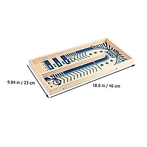 Portable Chess 1 Set Bouncing Chess Slingshots for Travel Toy Wooden Chess Board Educational Game Toy Board Game Toy Catapult Game Toy Child Puck Football Educational Toys