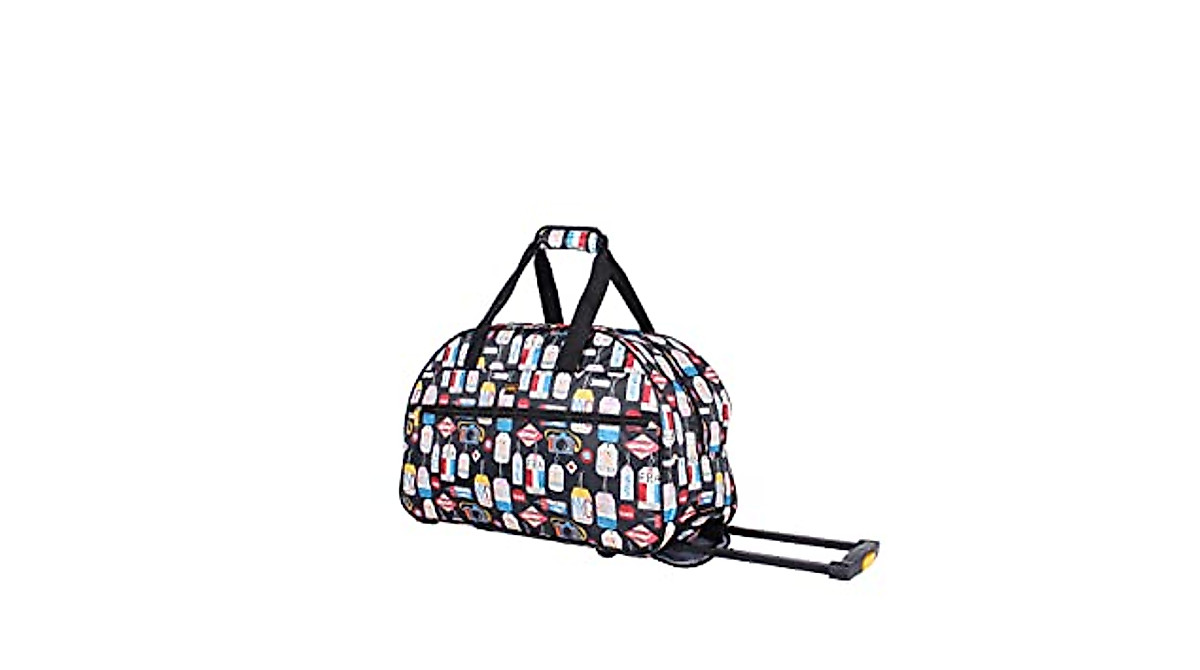 LUCAS Lightweight 22-Inch Carry On Duffel Bag for Travel