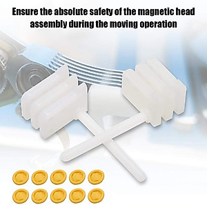 Yoidesu 60PCS Hard Drive Repair Head Replacement Tools,Magnetic Head Change Kit for 2.5/3.5 inch Hard Drive,HDD Head Comb Tool Kit Have Good Synchronization for Data Recovery Operations