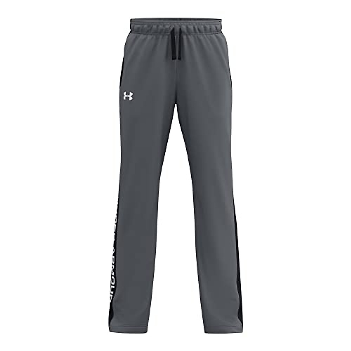 Under Armour Boys Brawler 2.0 Pants , Pitch Gray (012)/White , X-Large