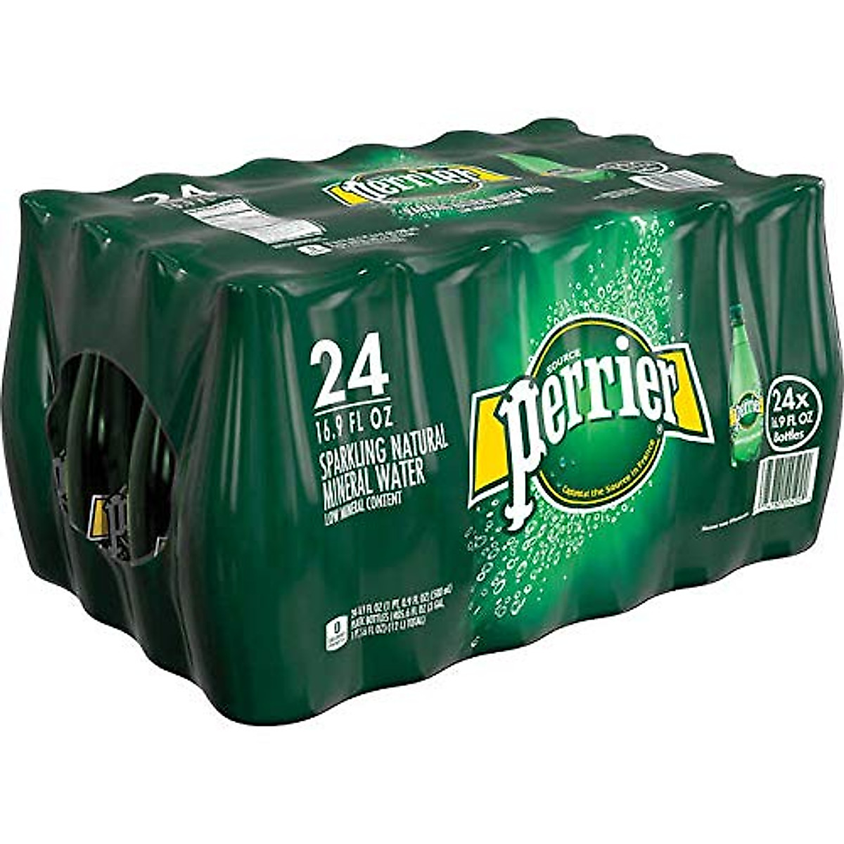 Perrier Carbonated Sparkling Natural Mineral Water: 24-Count (16.9 fl. oz)