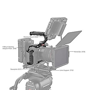 SmallRig R5/R6/R5 C Cage Kit for Canon R5/R6/R5 C, Camera Handheld Kit with Top Handle and Cable Clamp - 3830