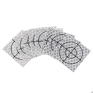 Self-adhesive reflective tapes, Prism Survey Reflector Sheet Reflective target6060MM20PCS