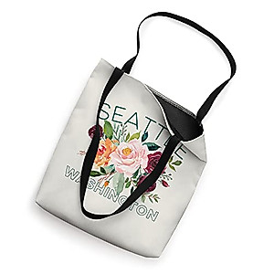 Seattle Washington Rose Lovers Gardeners Women Girls Tote Bag