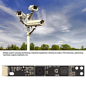 Qiilu Ov5640 Webcam 2 Million Pixels 60° Wide Angle Lens USB Camera Module with Ov2659 Chip