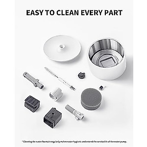 New PETKIT Pet Water Fountain Cleaning Kit, Cat Water Fountain Brush PETKIT Pet Water Fountain Cleaning Kit, Cat Water Fountain Brush and Sponge