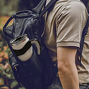 Tumbler Handle Fits for 30 OZ YETI Rambler,Rtic Mug-Previously Design,Sic,OZARK TRAIL & More Tumbler Travel Mug | BPA FREE（Handle Only） (Black)