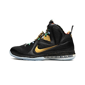 Nike Mens Lebron 9 DO9353 001 Watch The Throne 2022 - Size 12 Black/Metallic Gold