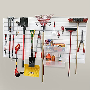 PROSLAT 87772 PROCORE PVC Slatwall 8 ft. x 4 ft, White