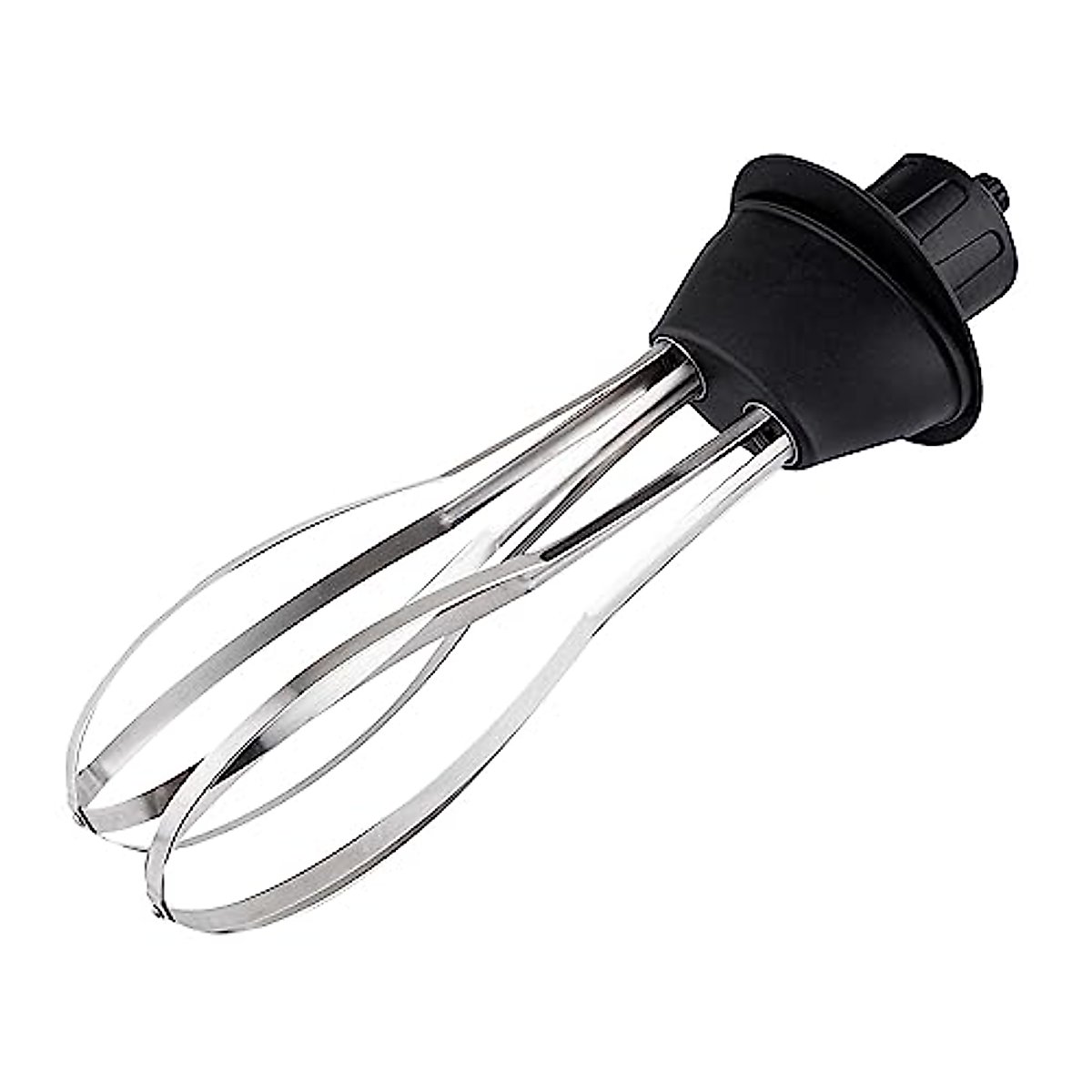 Restaurantware Hi Tek Stainless Steel Whisk - Fits Variable Speed Immersion Blender - 10" - 1 count box,Silver