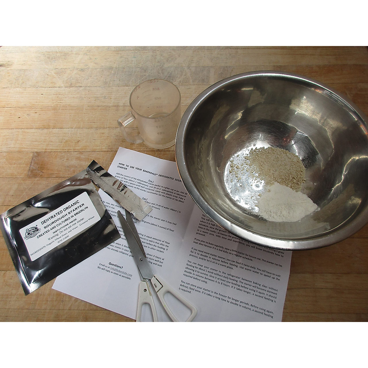 Bakerdale Dehydrated Organic Sourdough Starter Culture